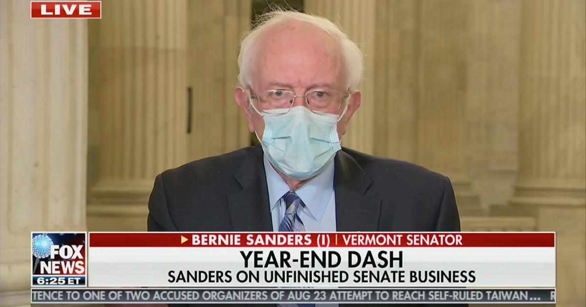 Bernie Sanders Hits Back at GOP Opposition to 00 Checks