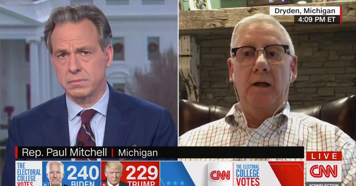 Rep. Paul Mitchell Quits GOP: 'I've Had Enough'