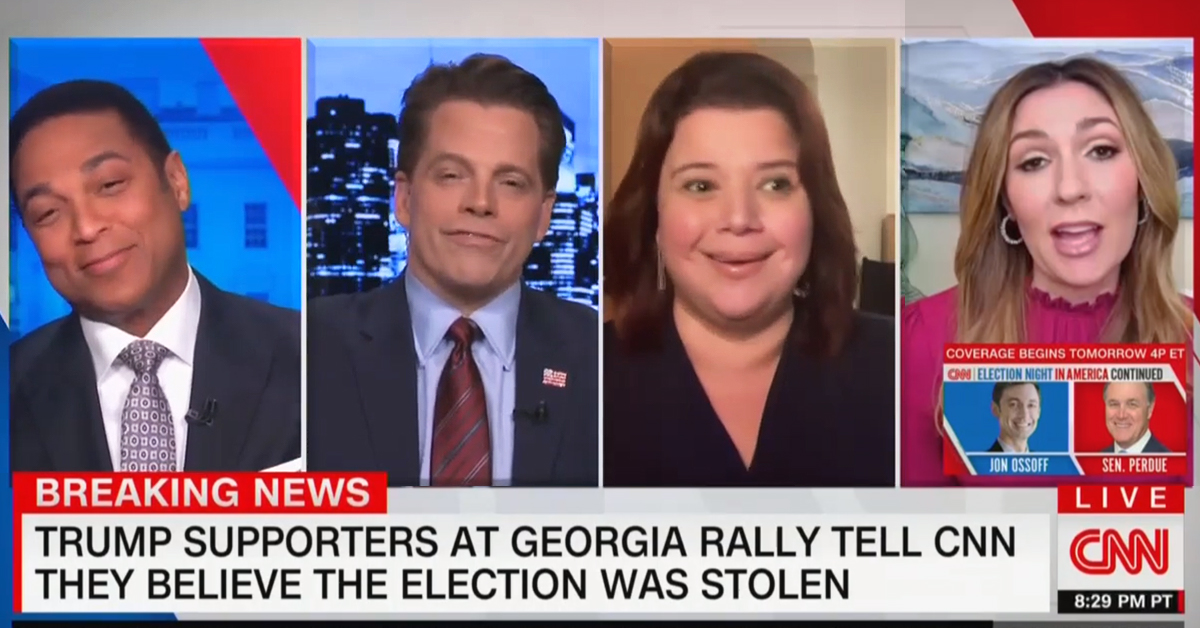 Amanda Carpenter and Anthony Scaramucci Fight on CNN