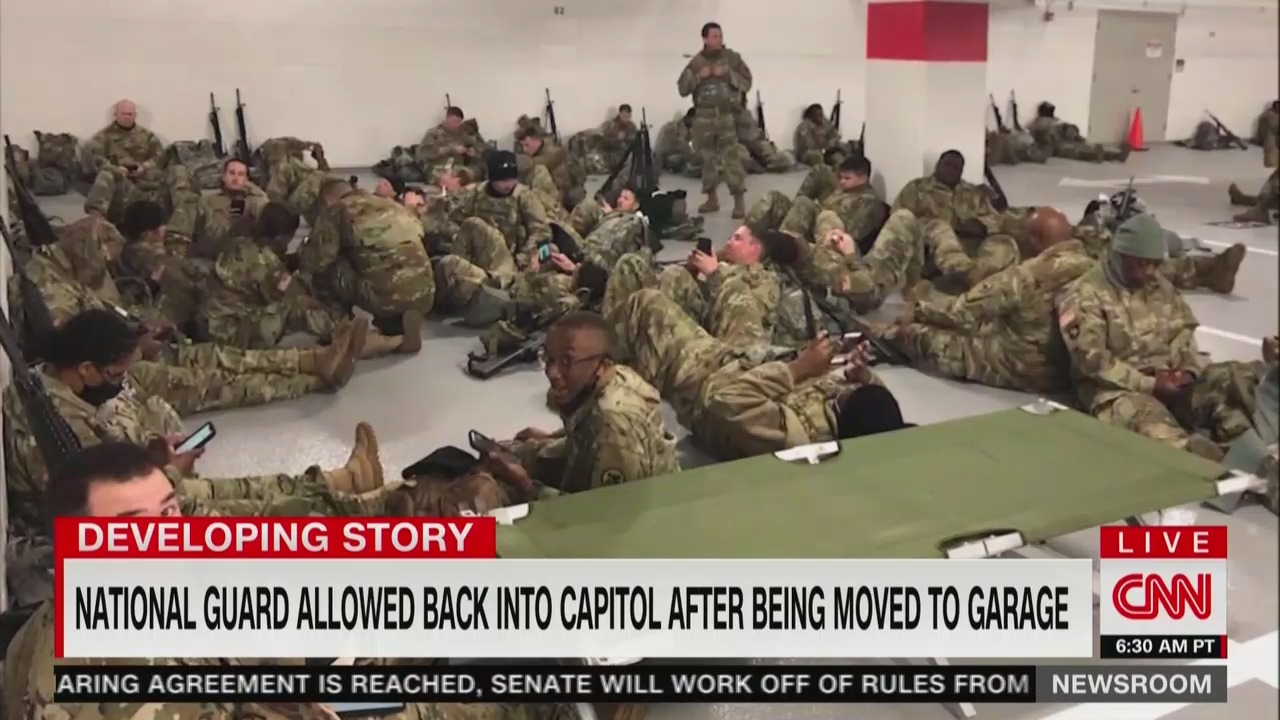 National Guard Sent to Parking Garage, Sparking Fury