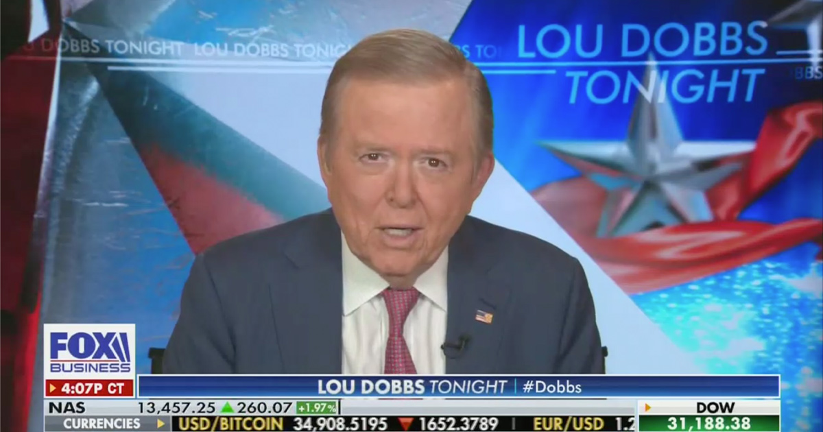 Lou Dobbs Retweets Daily Beast Reporter Trolling Him
