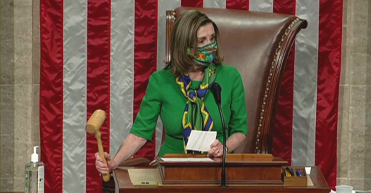 WATCH: House Floor Erupts in Cheers as Nancy Pelosi Announces Biden’s ...
