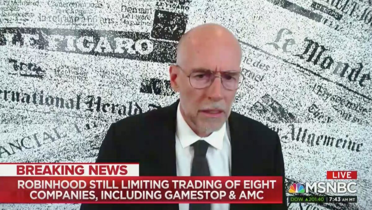 Professor on MSNBC Warns Trading Surge Will Create ‘Explosion in Young ...