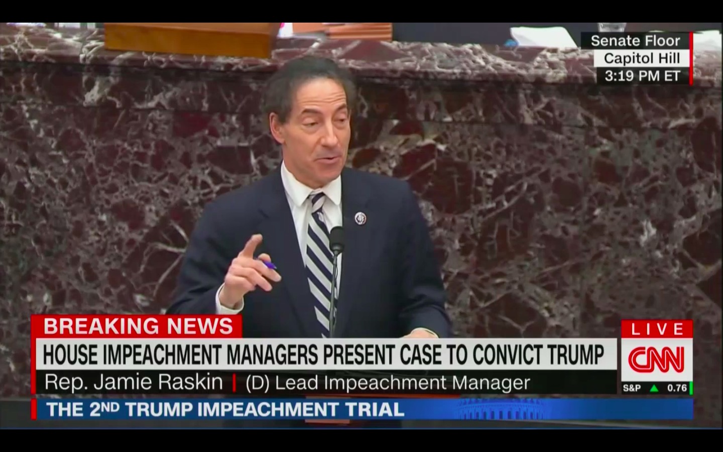 Rep. Jamie Raskin Rejects Trump's Free Speech Defense