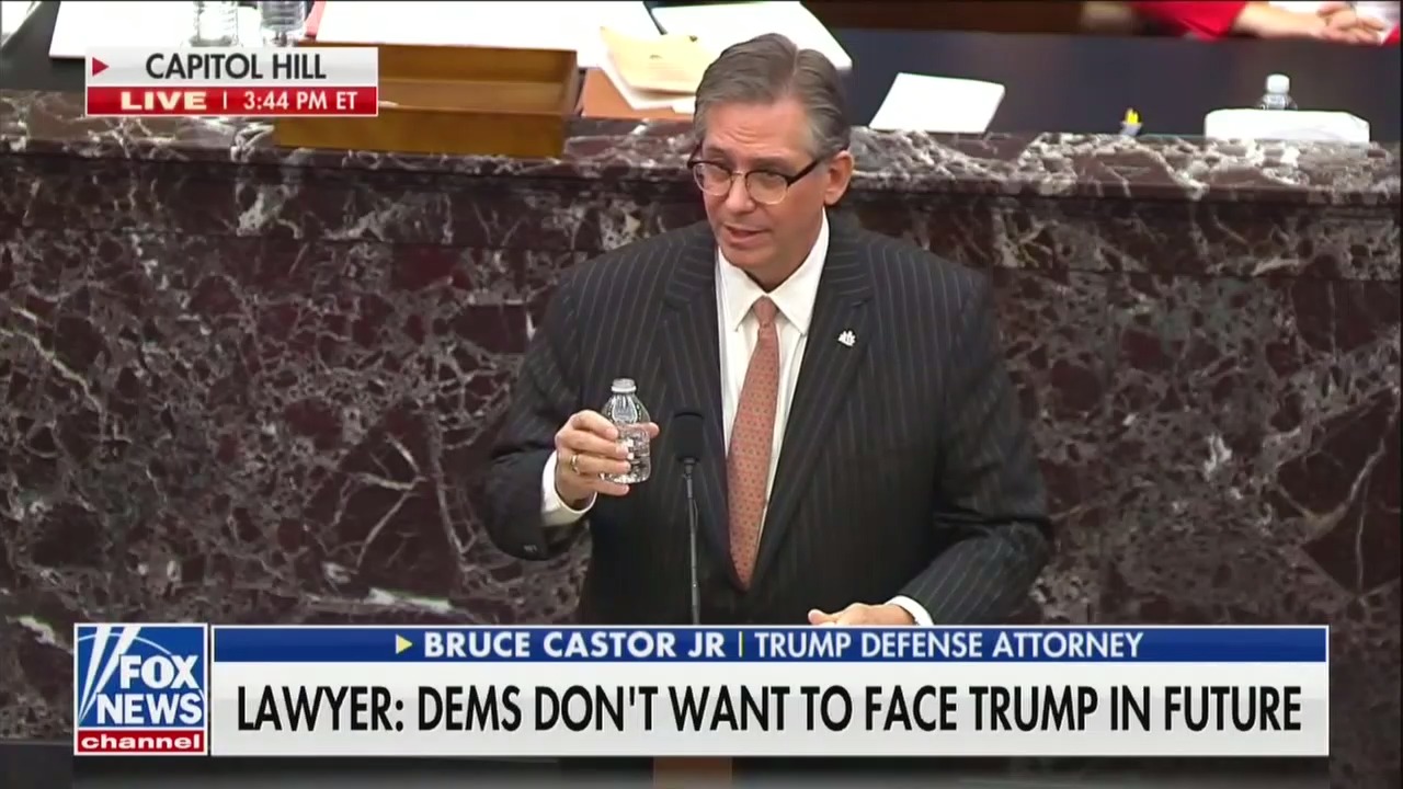Trump Lawyer Bruce Castor Defends His Work in Impeachment Trial