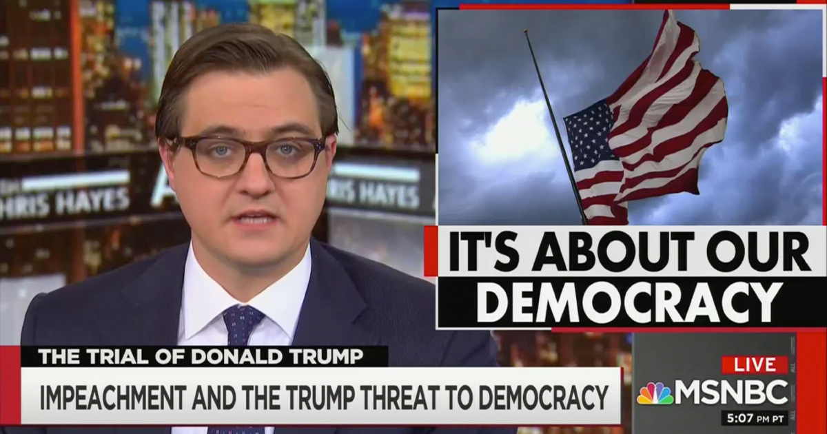 Chris Hayes: Republicans 'Hiding Behind Process Arguments'