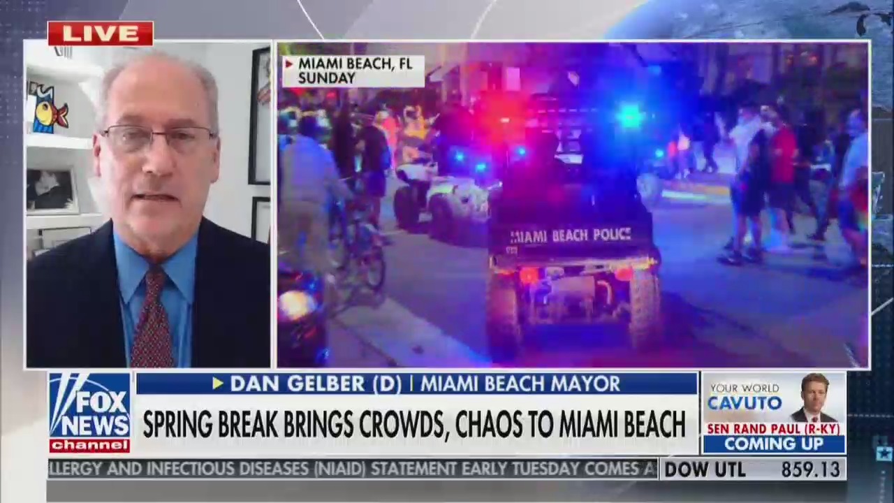 Miami Beach's Dan Gelber: Spring Breakers Have Had 'About' 100 Guns