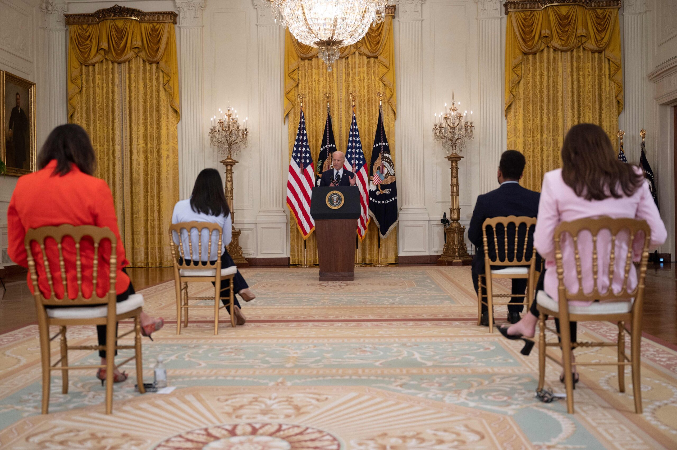 First Biden Press Conference: No Questions on Covid Pandemic