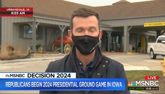 TOO SOON: MSNBC’s Vaughn Hillyard Files Report from Iowa Complete With ...