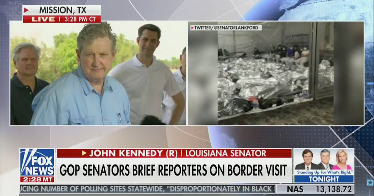 Sen. Kennedy Calls Biden Border Policy 'Bone-Deep... Stupid'