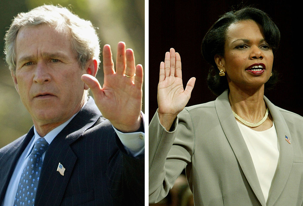 George W. Bush Wrote in Condoleezza Rice on His 2020 Ballot