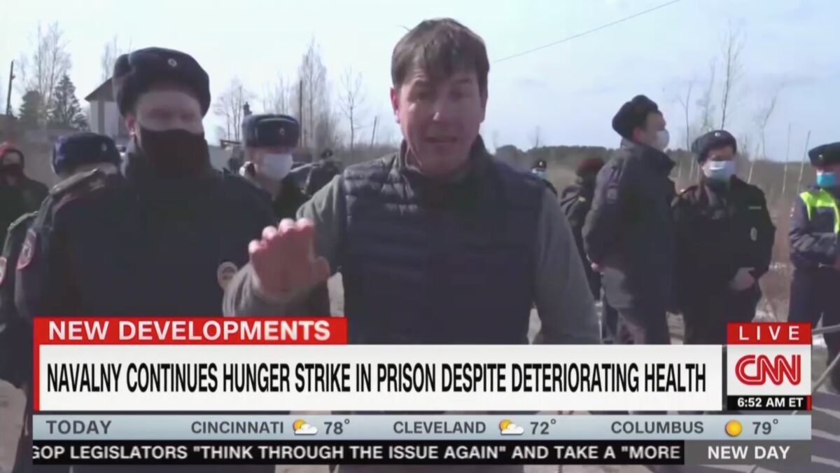 CNN's Matthew Chance Detained by Russian Police