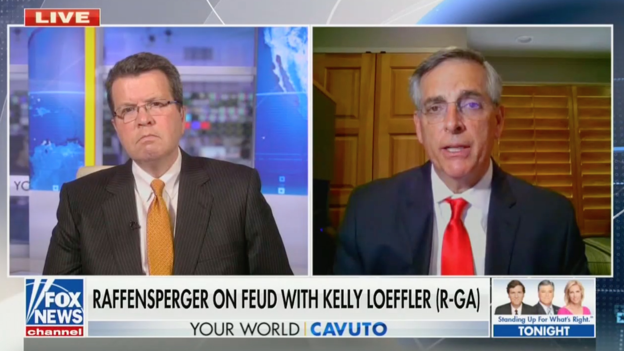 Brad Raffensperger Hits Back at Kelly Loeffler: 'Fake Trumper'