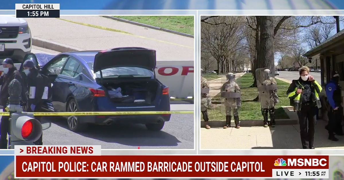 Jonathan Allen: Capitol Officer Told Me 'We've Been Attacked'