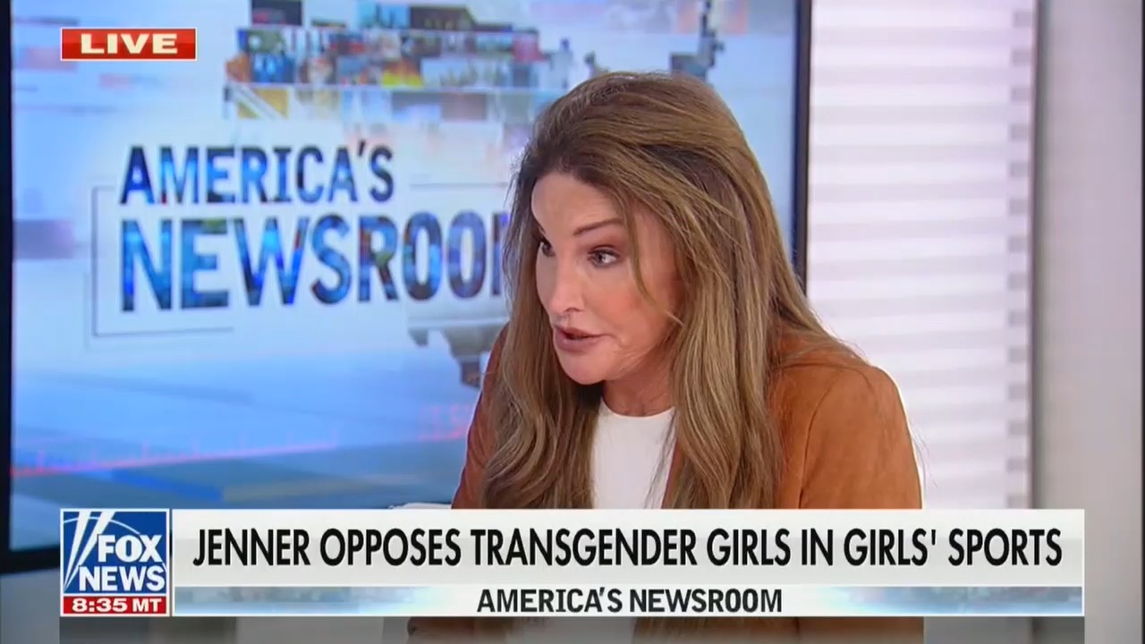 Caitlyn Jenner Rejects Focus on Trans Athletes on Fox News