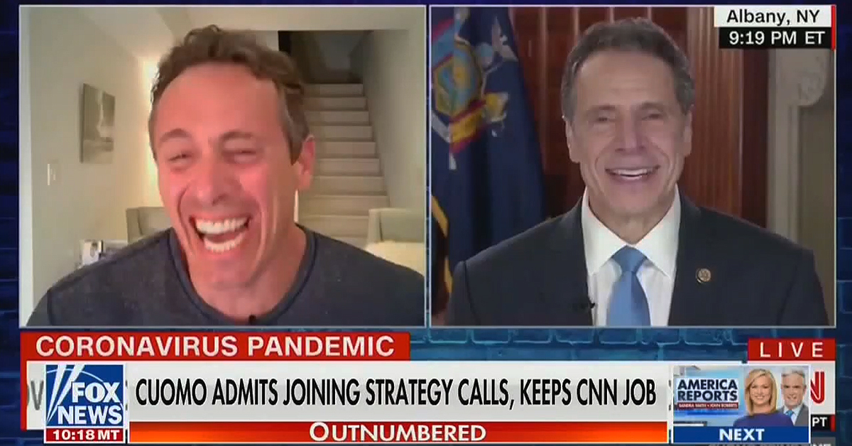 Fox's Outnumbered Sets Fire to CNN Over Chris Cuomo