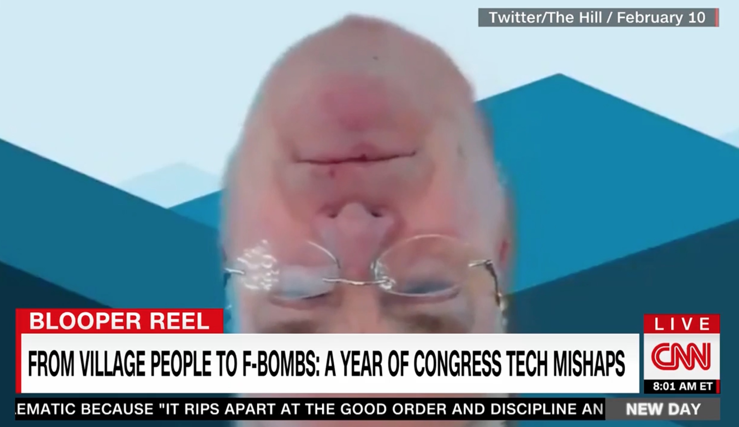 Congressional Zoom Blooper Montage Aired by CNN's New Day
