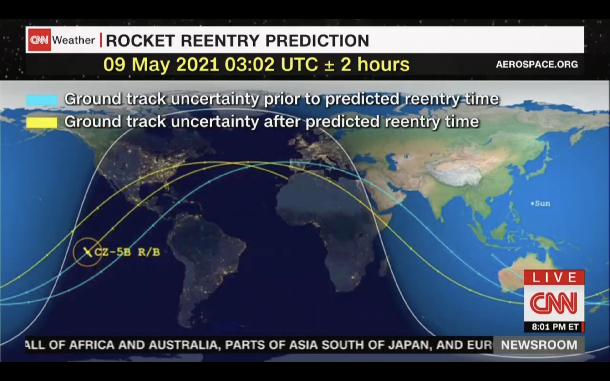 What's Happening With the Chinese Rocket Crashing to Earth