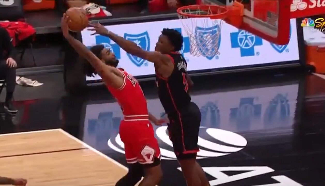 Chicago Bulls Announcers Go Wild After Coby White Dunk