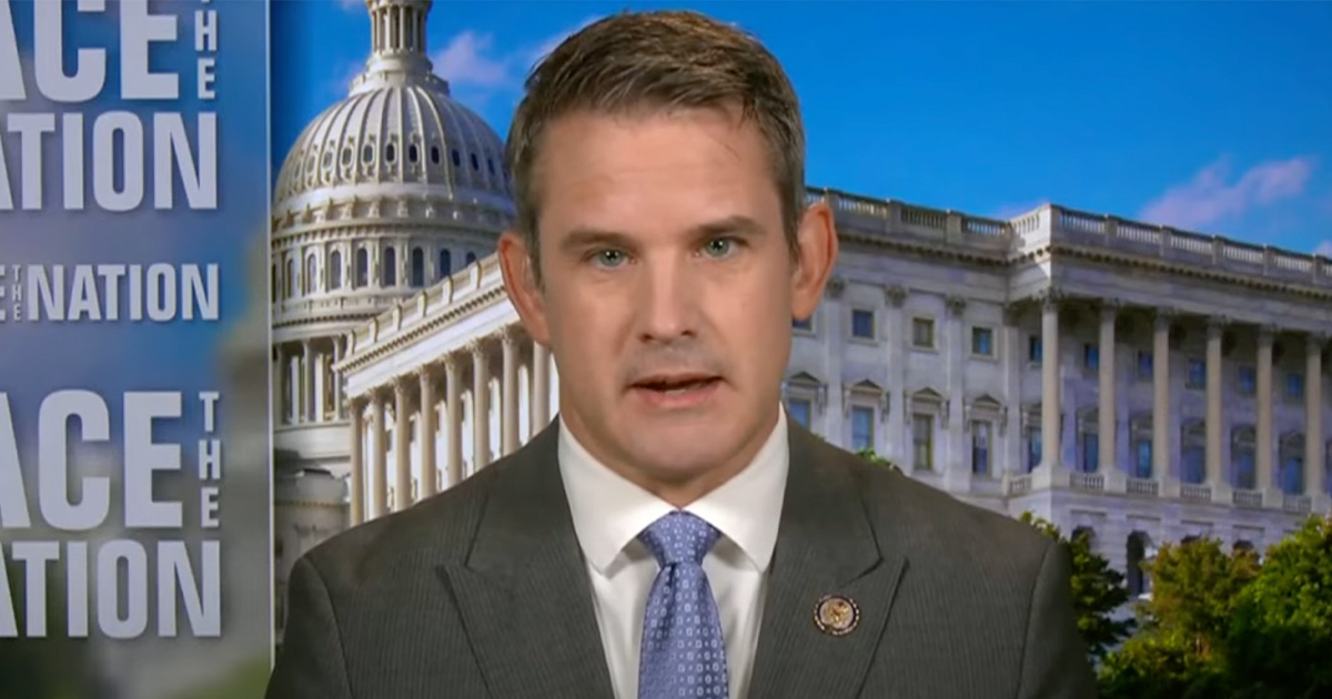 Adam Kinzinger Suspects Congress Members 'Involved' in Riot