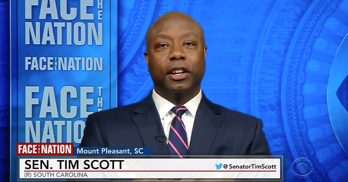 Tim Scott Addresses Response to Biden Rebuttal