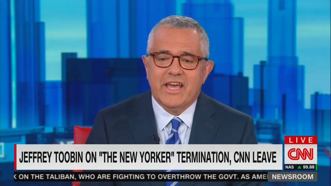 Jeffrey Toobin Returns to CNN After Zoom Incident (Video)