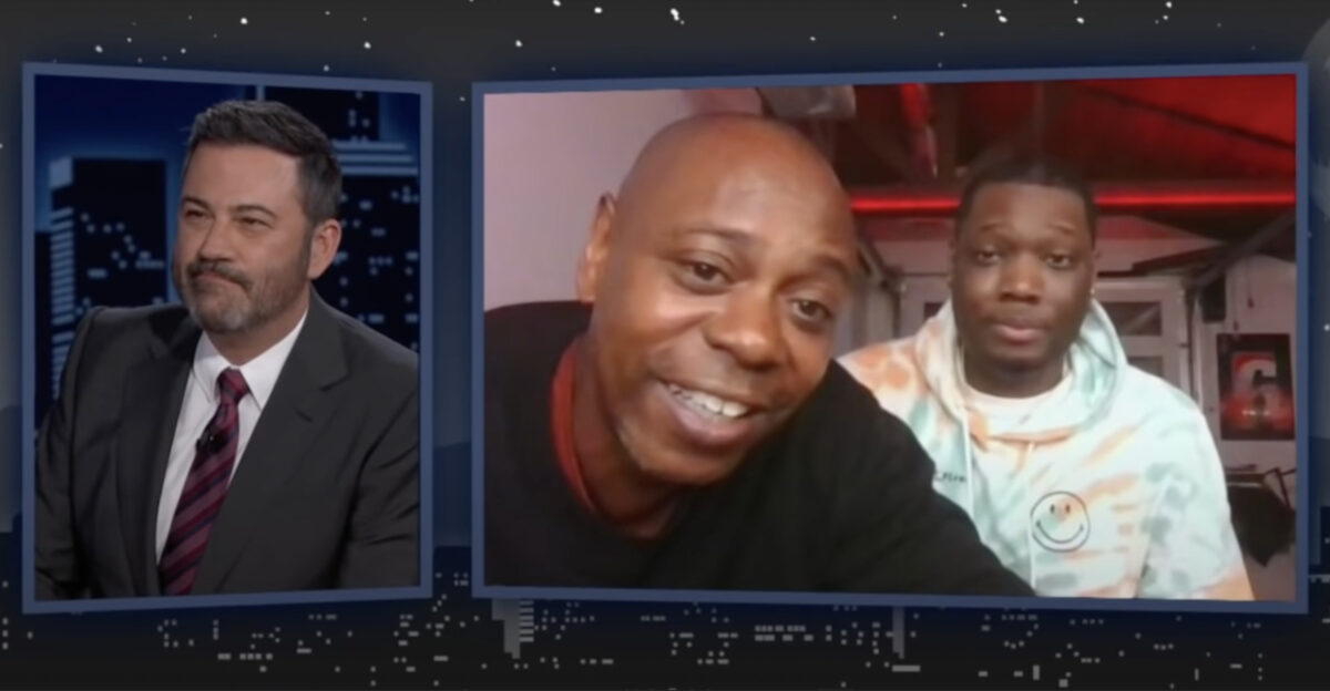 Dave Chappelle Hijacks Michael Che's Interview on Jimmy Kimmel