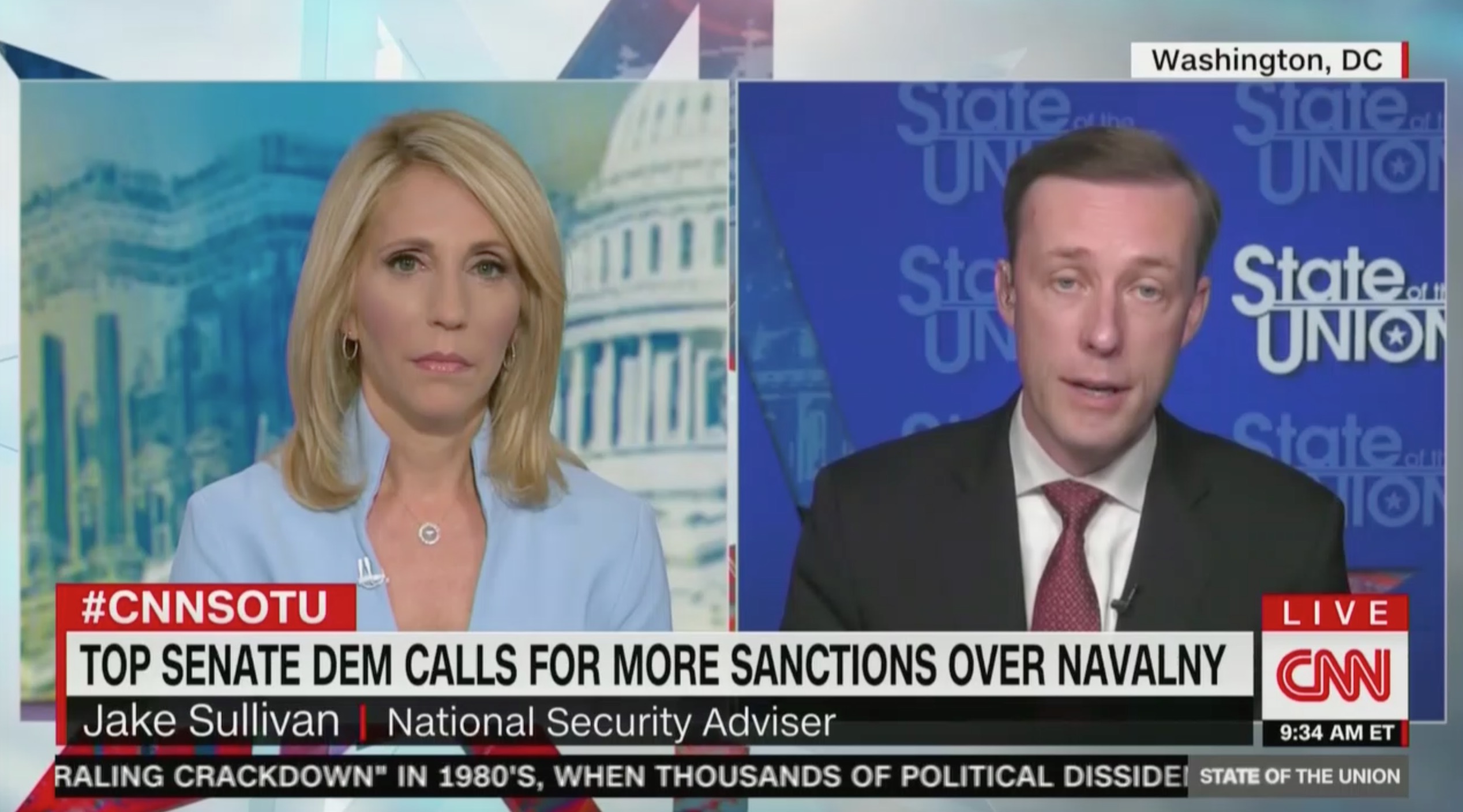 Dana Bash Grills Jake Sullivan on Biden-Putin Summit
