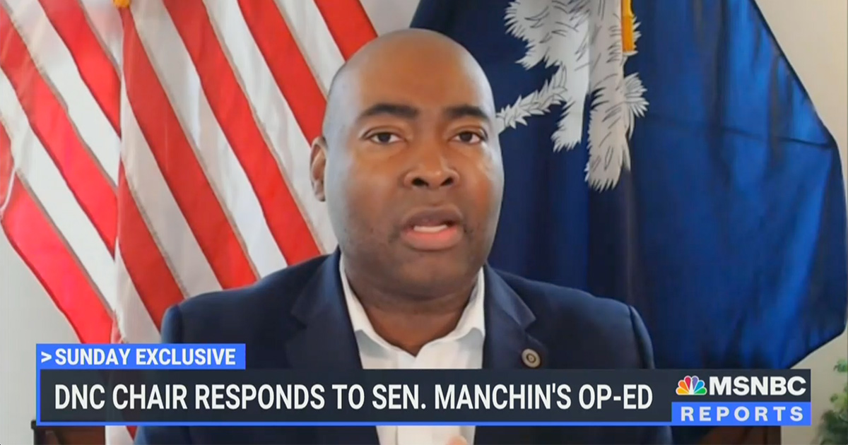 DNC Chair Jaime Harrison Responds to Joe Manchin
