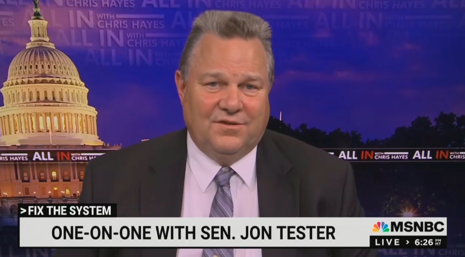Jon Tester Suggests He's Open to Changing on the Filibuster