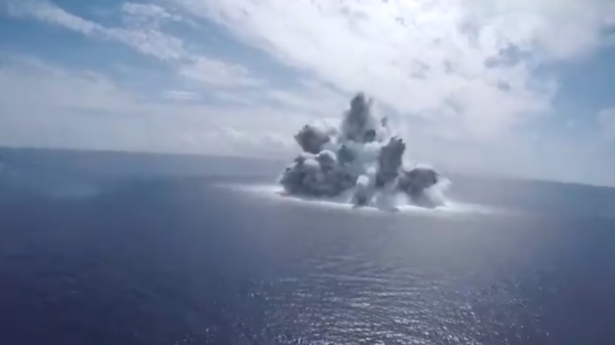 WATCH: U.S. Navy Detonates 40,000-Pound Explosive, 3.9 Magnitude ...