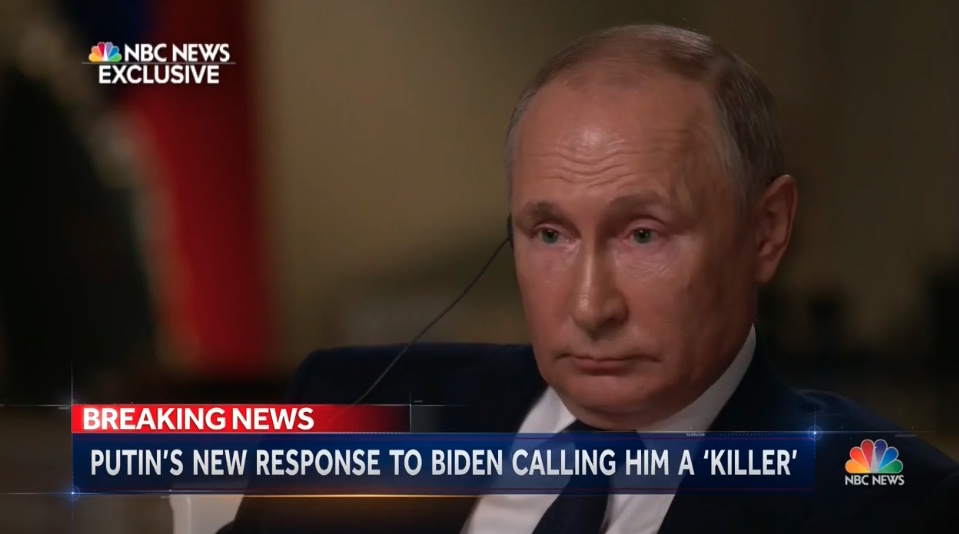 NBC's Keir Simmons Asks Vladimir Putin 'Are You a Killer?'