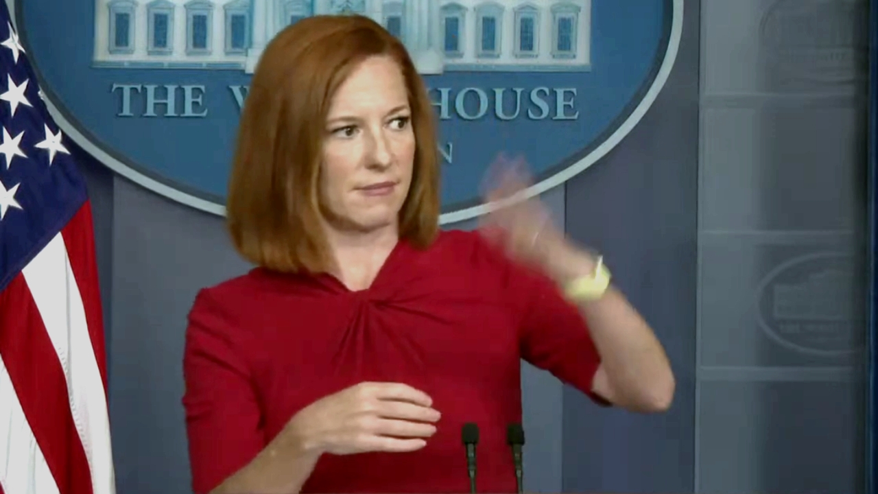 WATCH: Jen Psaki Pestered by Fly at Briefing — Who Proceeds to Circle Back
