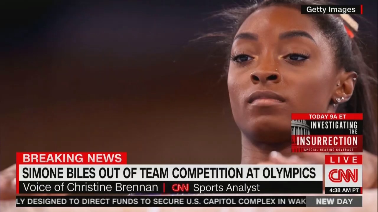 Simone Biles Pulls Out of Team Gymnastics Event at Olympics