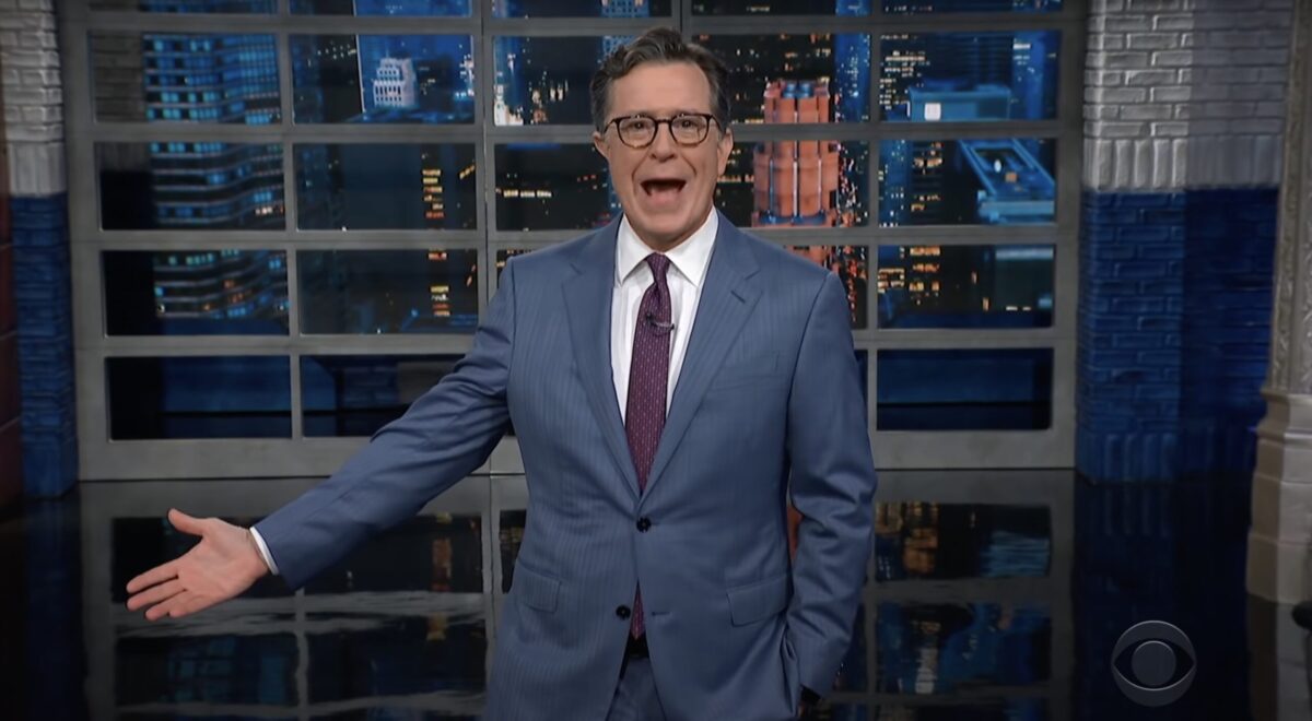 Stephen Colbert Rips Seditionists Gabriel Brown, Sandra Weyer