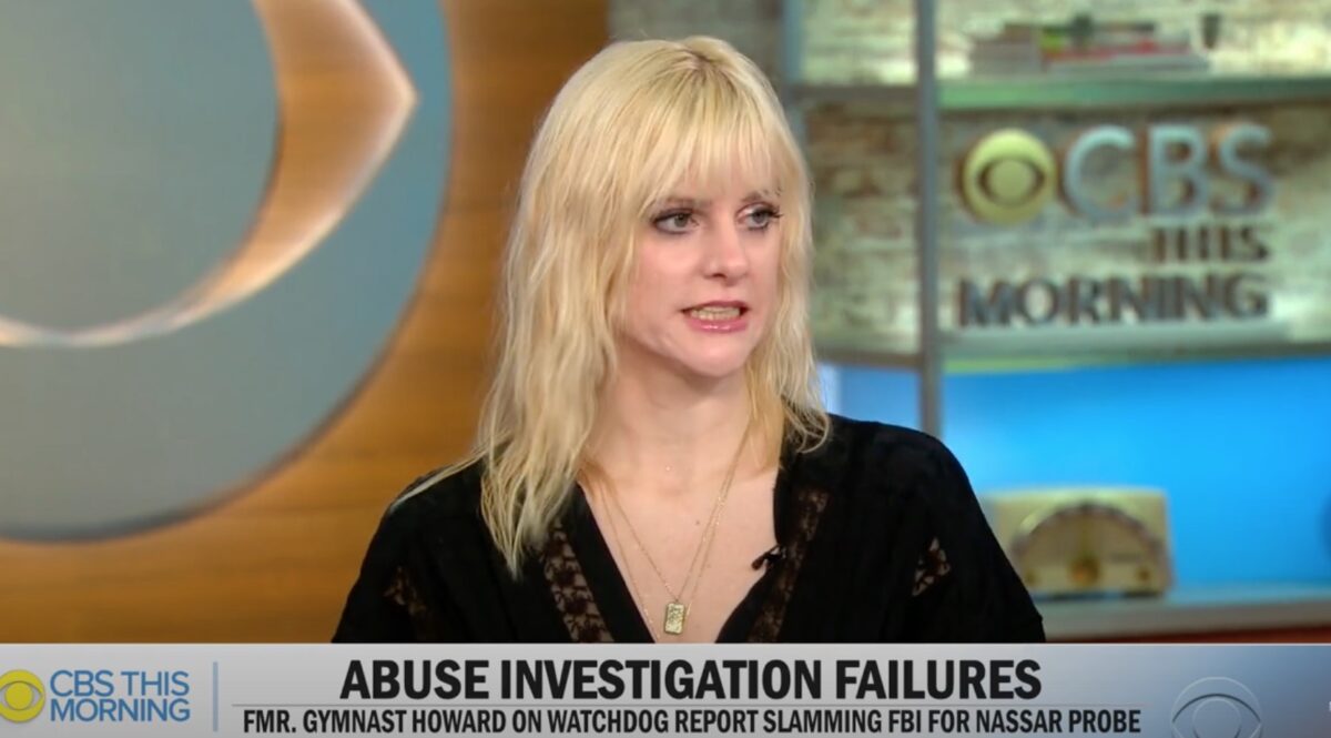 Jessica Howard Responds to Botched FBI Larry Nassar Probe