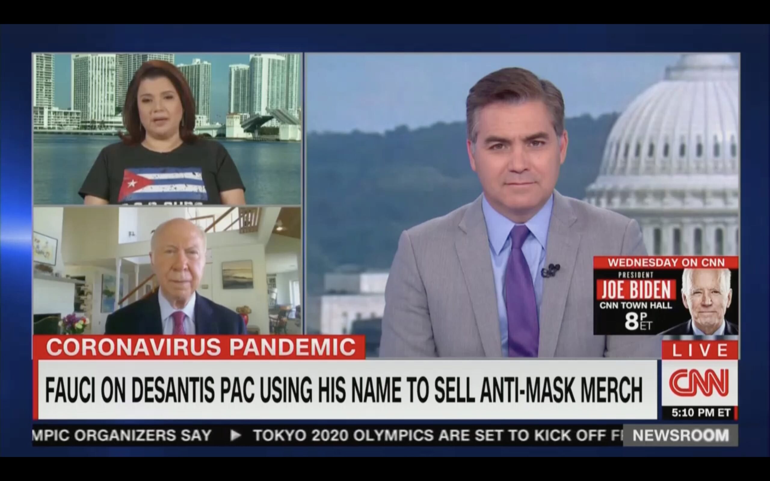 Ana Navarro Slams Ron DeSantis For Anti-Fauci Merchandise