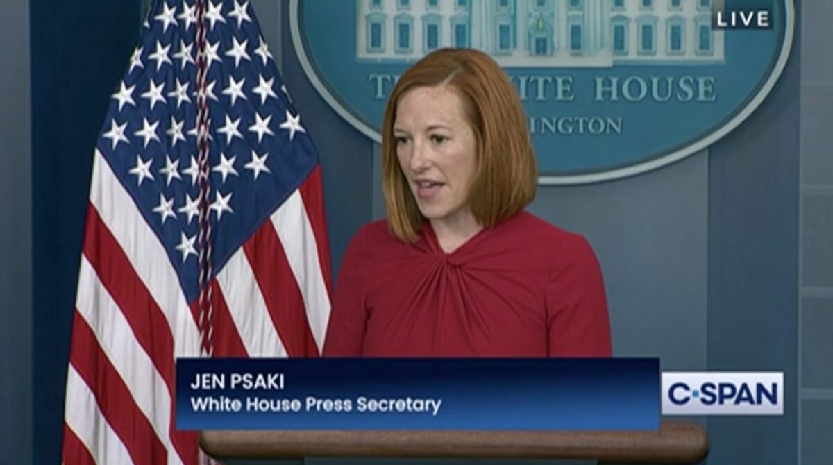 Jen Psaki Rejects Notion of Trump-Joe Biden Vaccine PSA