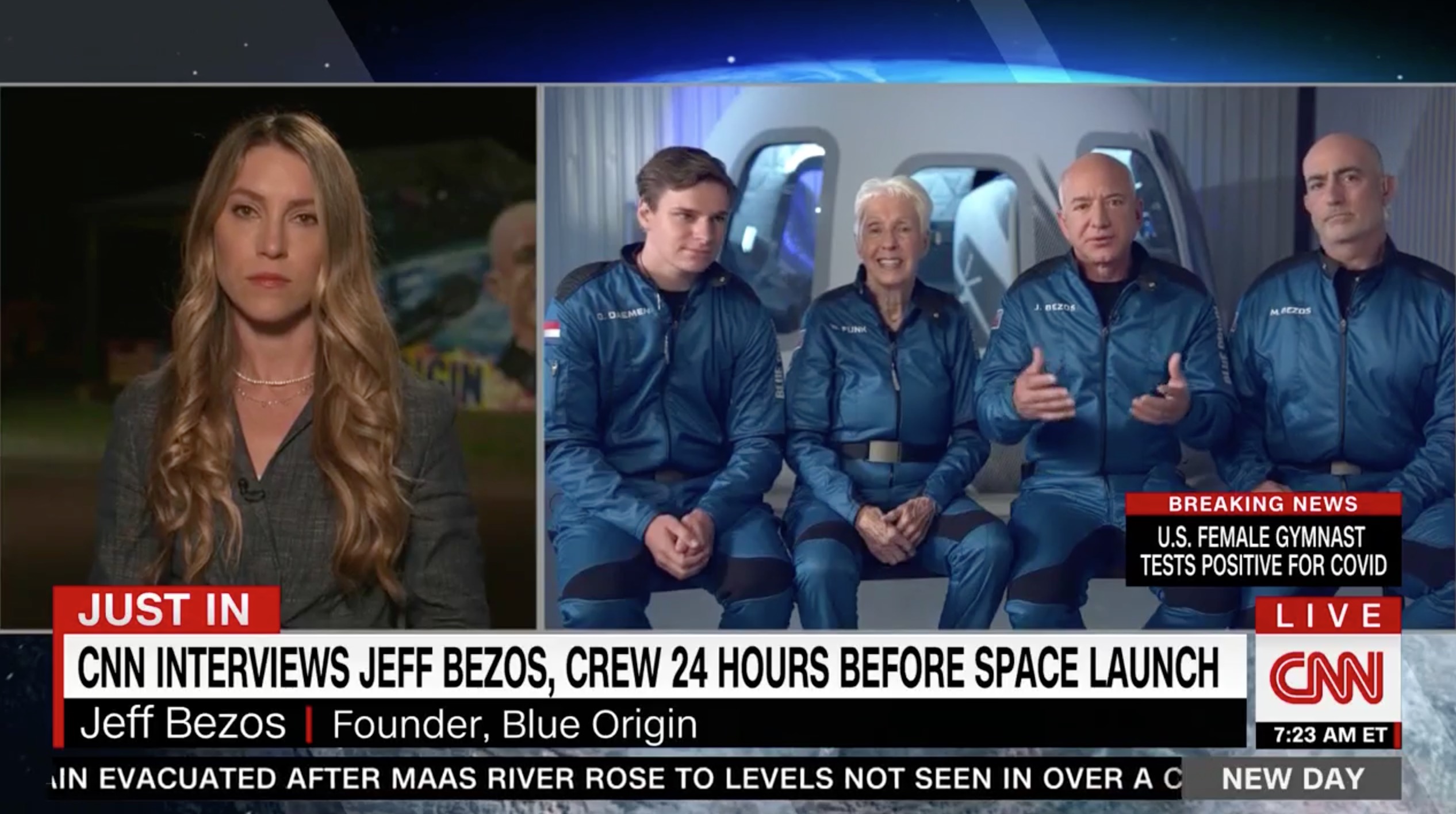 Jeff Bezos Responds to Billionaire Space Travel Critics