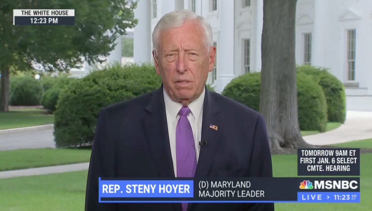 Steny Hoyer Praises Liz Cheney, Adam Kinzinger
