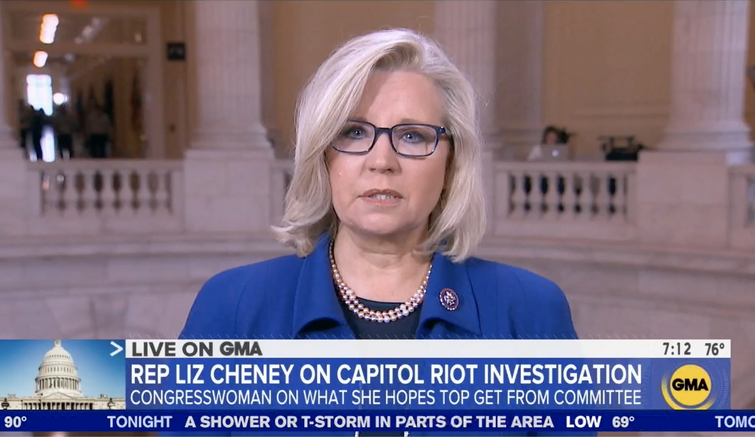 Liz Cheney: Jim Jordan May Be a Material Witness to Jan 6th