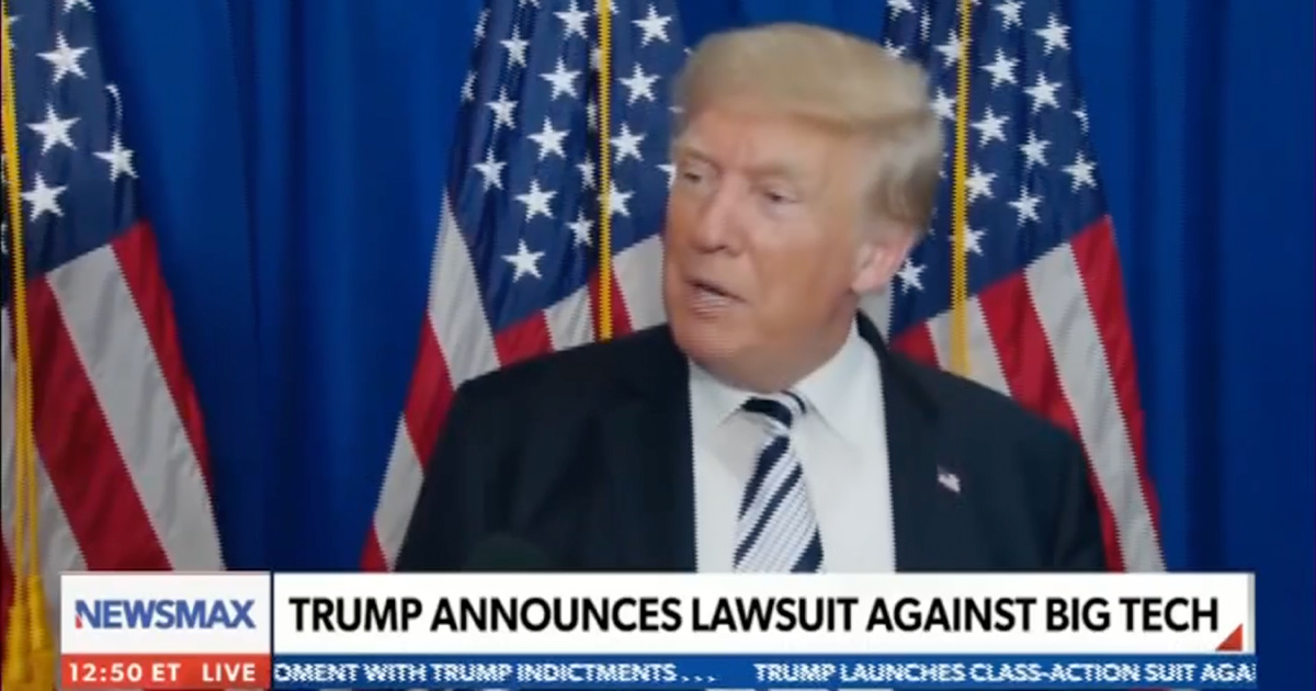 Trump Thinks Newsmax Not Covering False Election Claims Enough