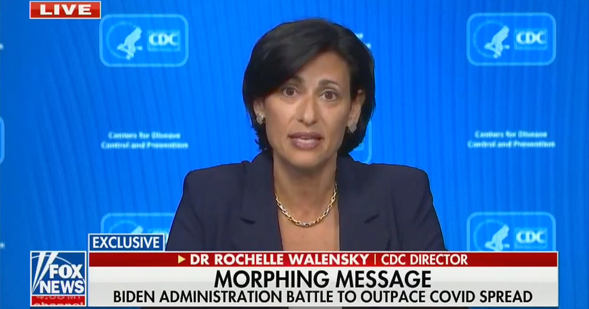 Dr. Rochelle Walensky Defends Revised Mask Guidance on Fox