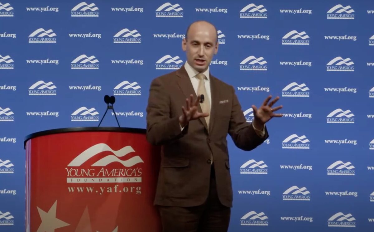 Stephen Miller Calls For End to All Legal Immigration