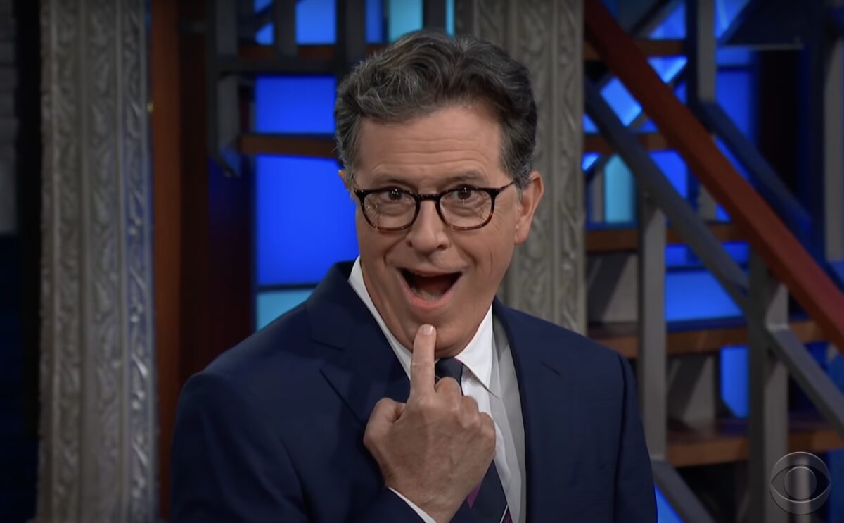 Evie and Stephen Colbert Got Axed from Barack Obama's Party