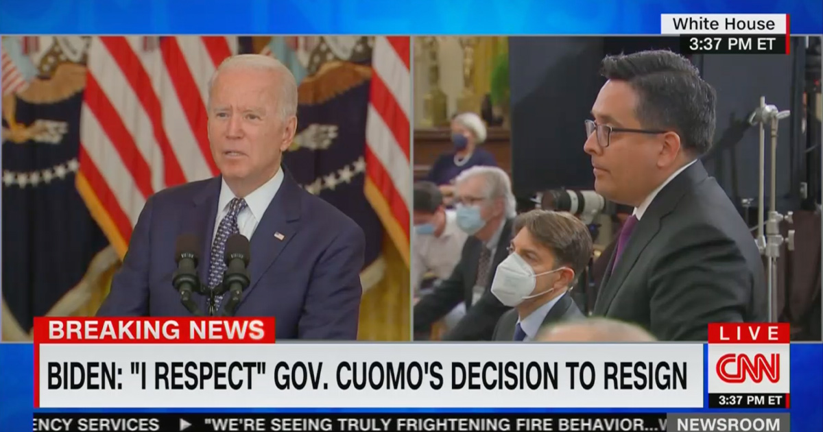 Biden Says Andrew Cuomo Did 'Hell of a Job' as Governor