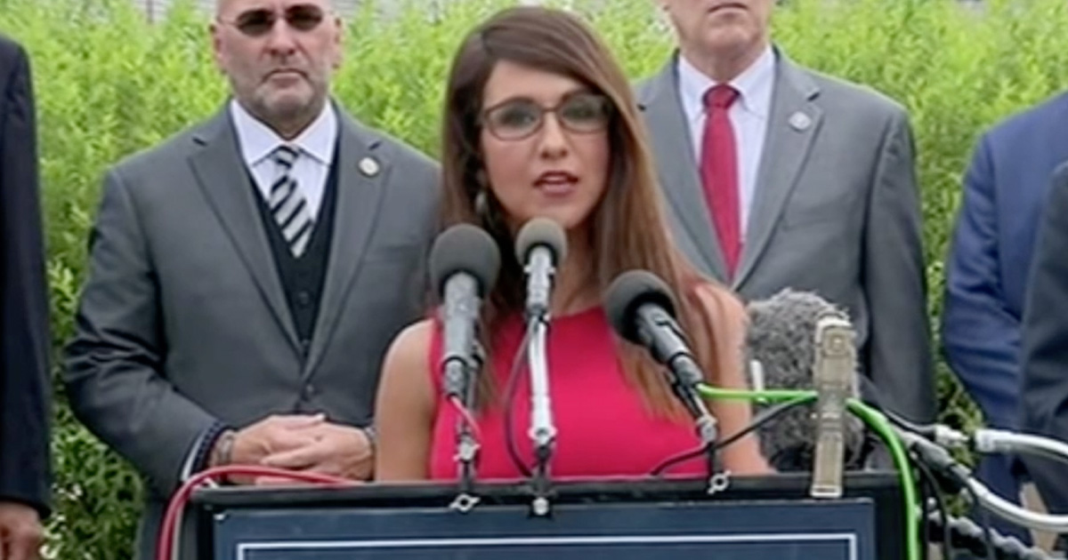Lauren Boebert Mocked for 'Imeach Biden' Graphic