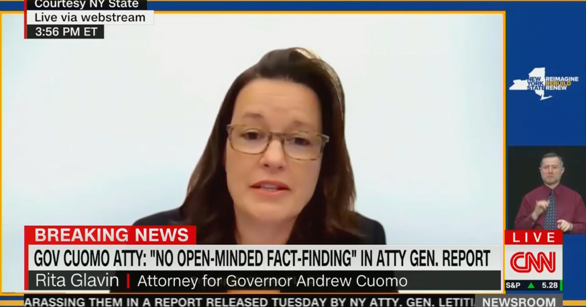 Andrew Cuomo Lawyer Rita Glavin Says He Was 'Ambushed'
