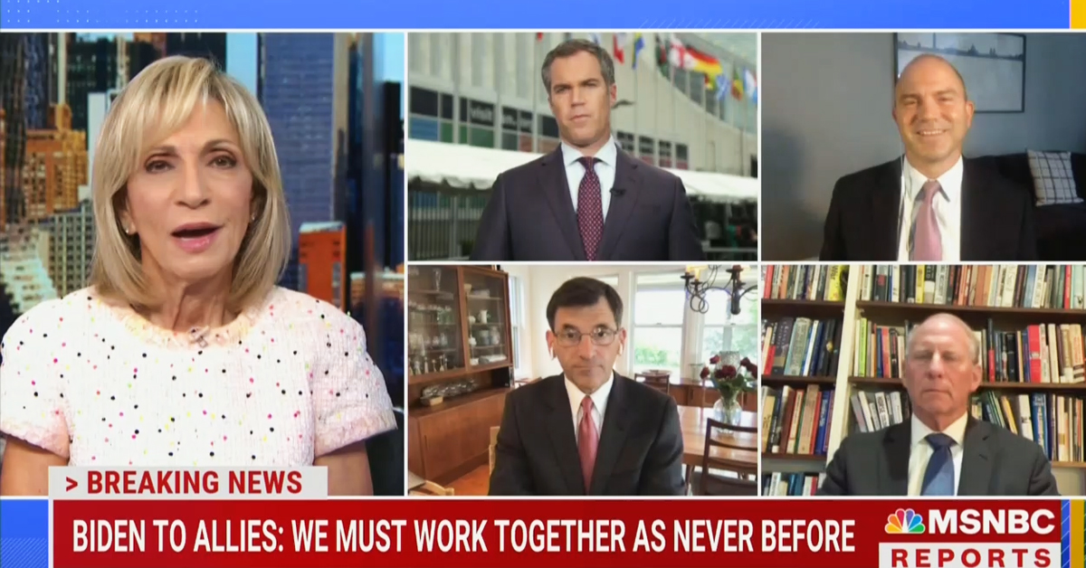 Andrea Mitchell Reminisces About Trump U.N. Speech Laughs