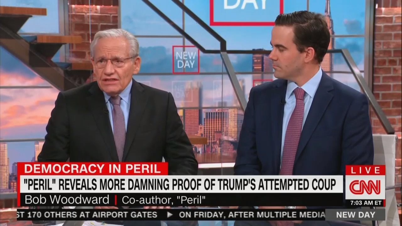 Peril Remains: Bob Woodward Explains Last Words of Tell-All